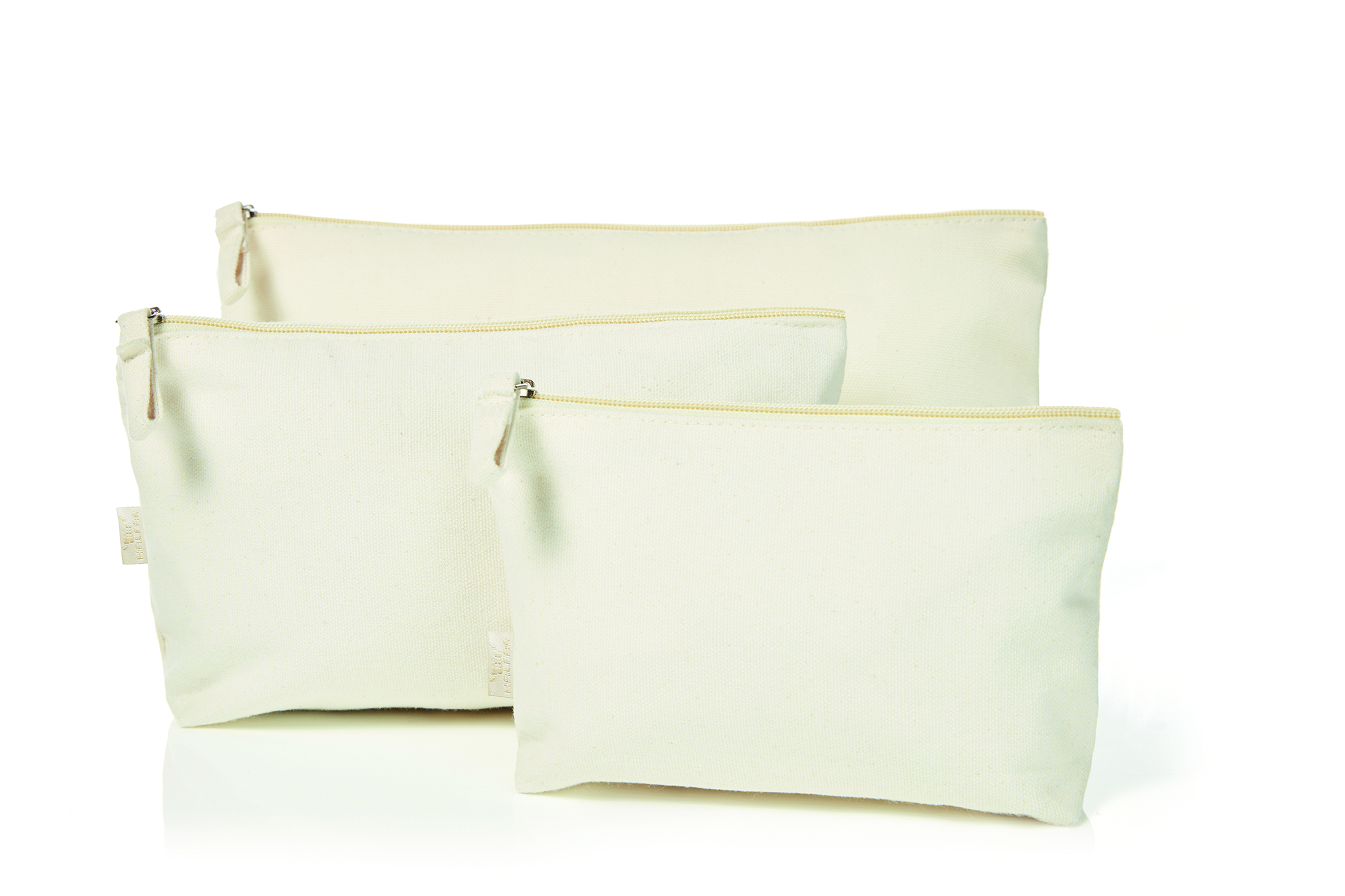 Zipper bag ORGANIC M | Promotional bag | HALFAR®