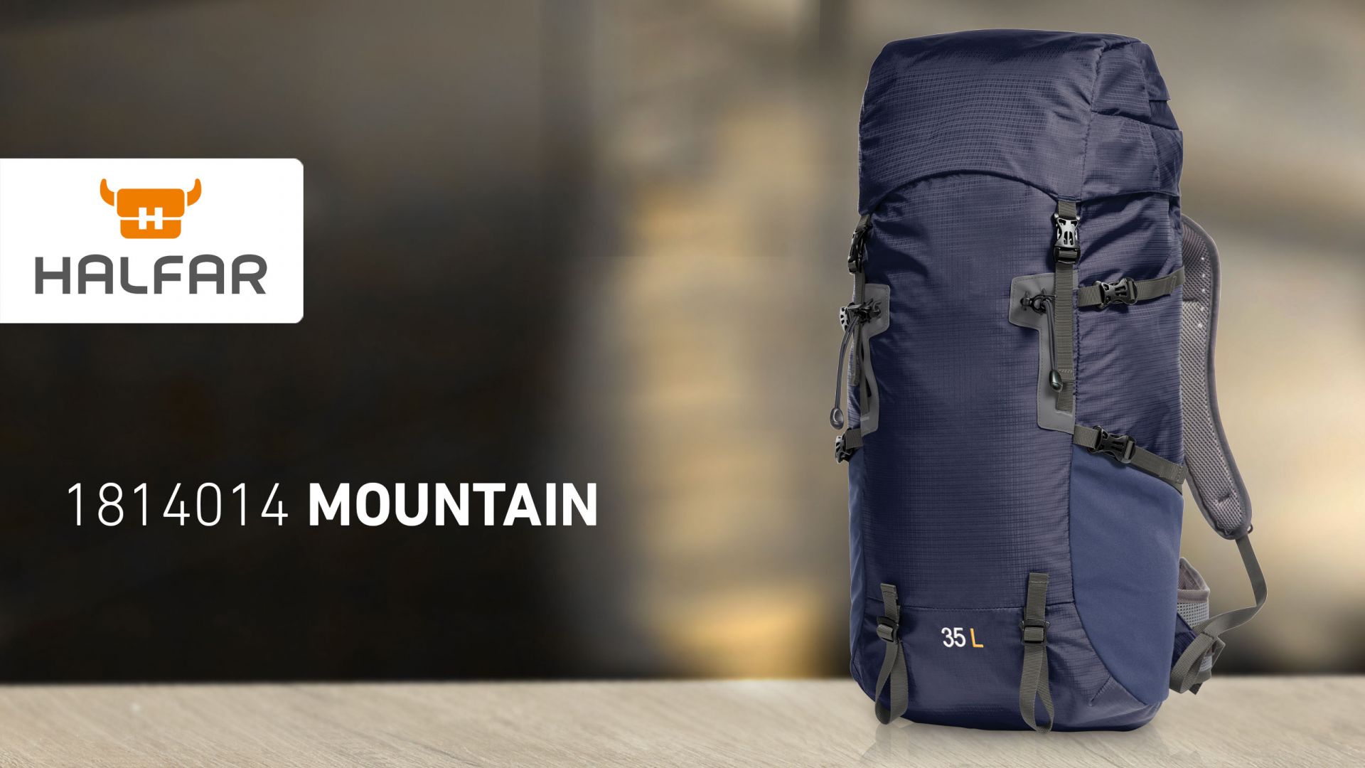 Trekking backpack MOUNTAIN | HALFAR®